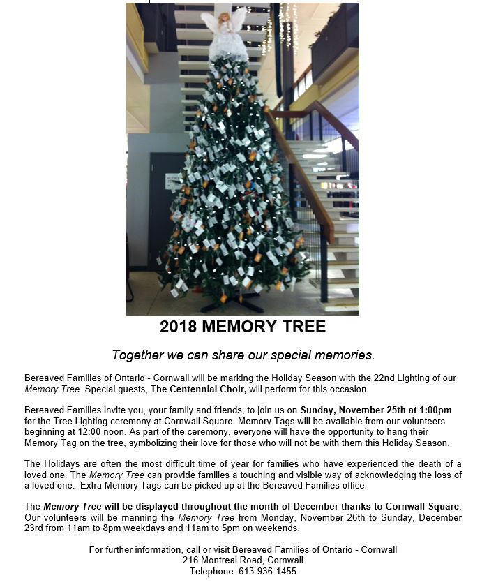 Memory Tree Lighting Ceremony | boom 101.9