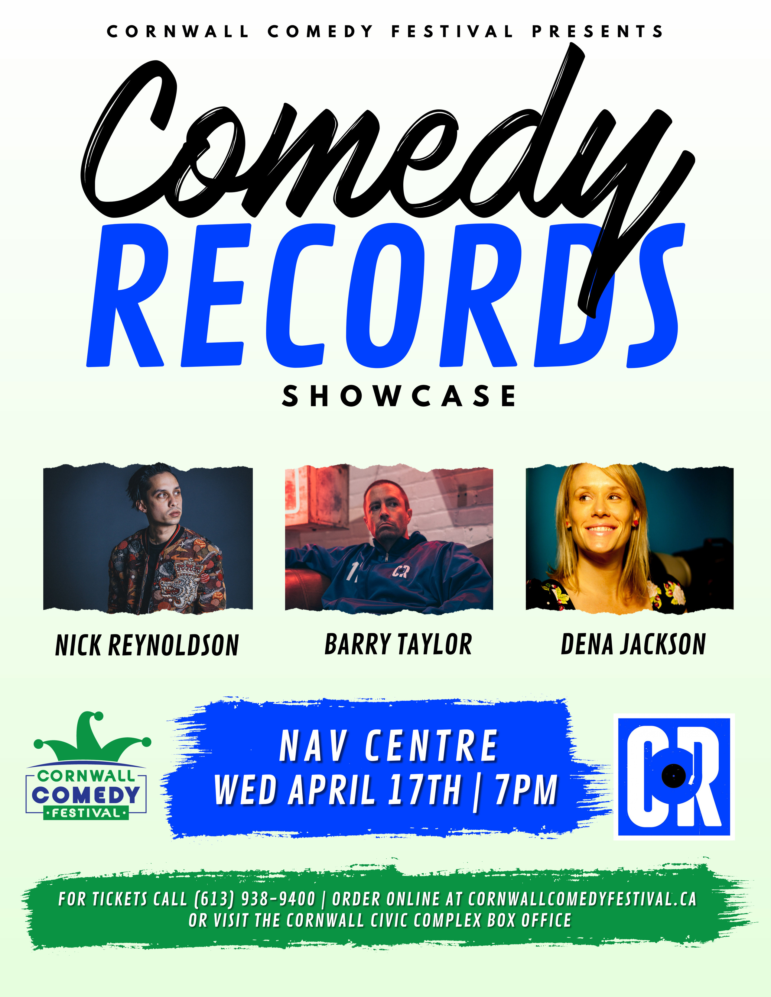 Cornwall Comedy Fest presents Comedy Records Showcase | boom 101.9
