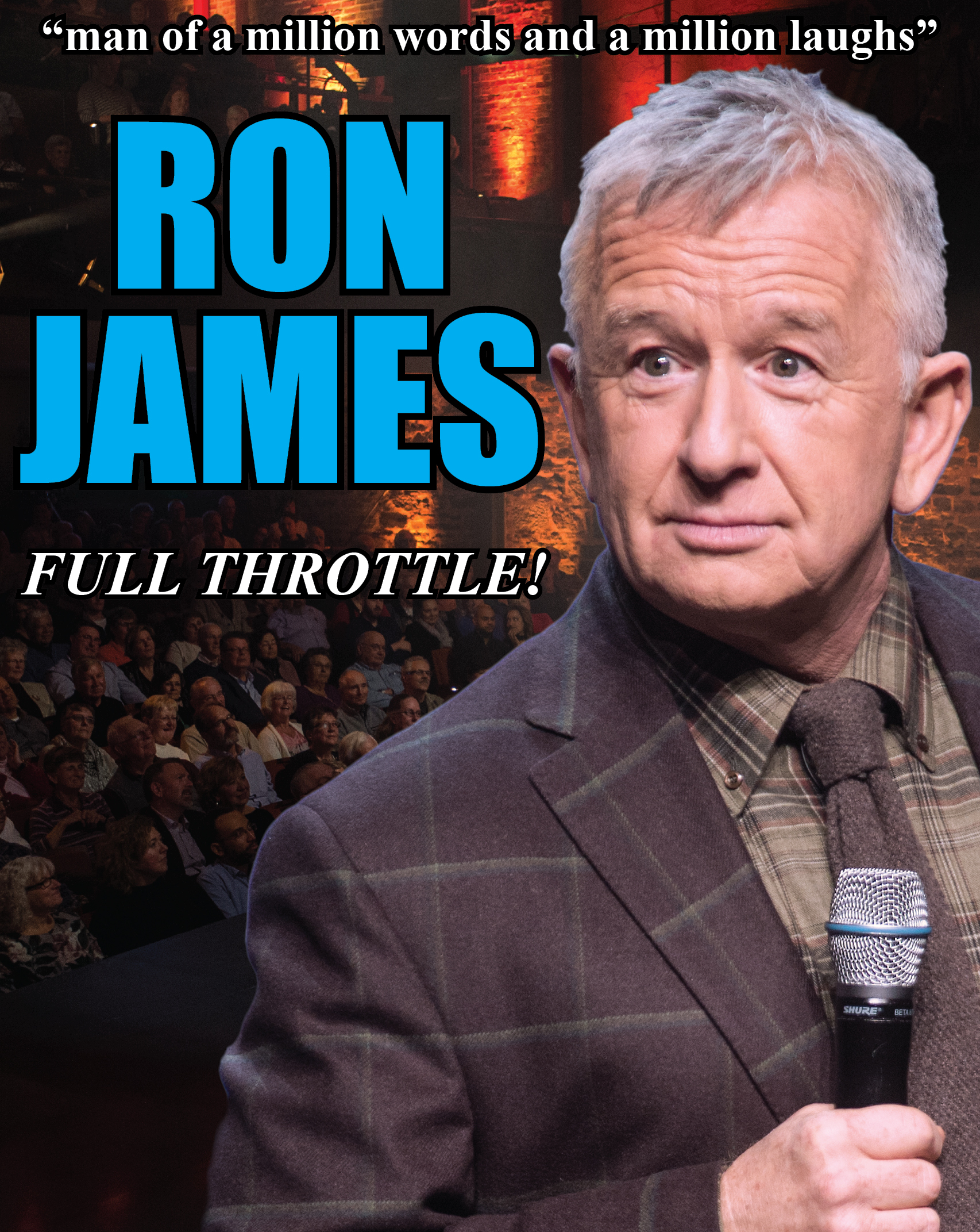 Win 2 tickets to go see RON JAMES… FULL THROTTLE | boom 101.9