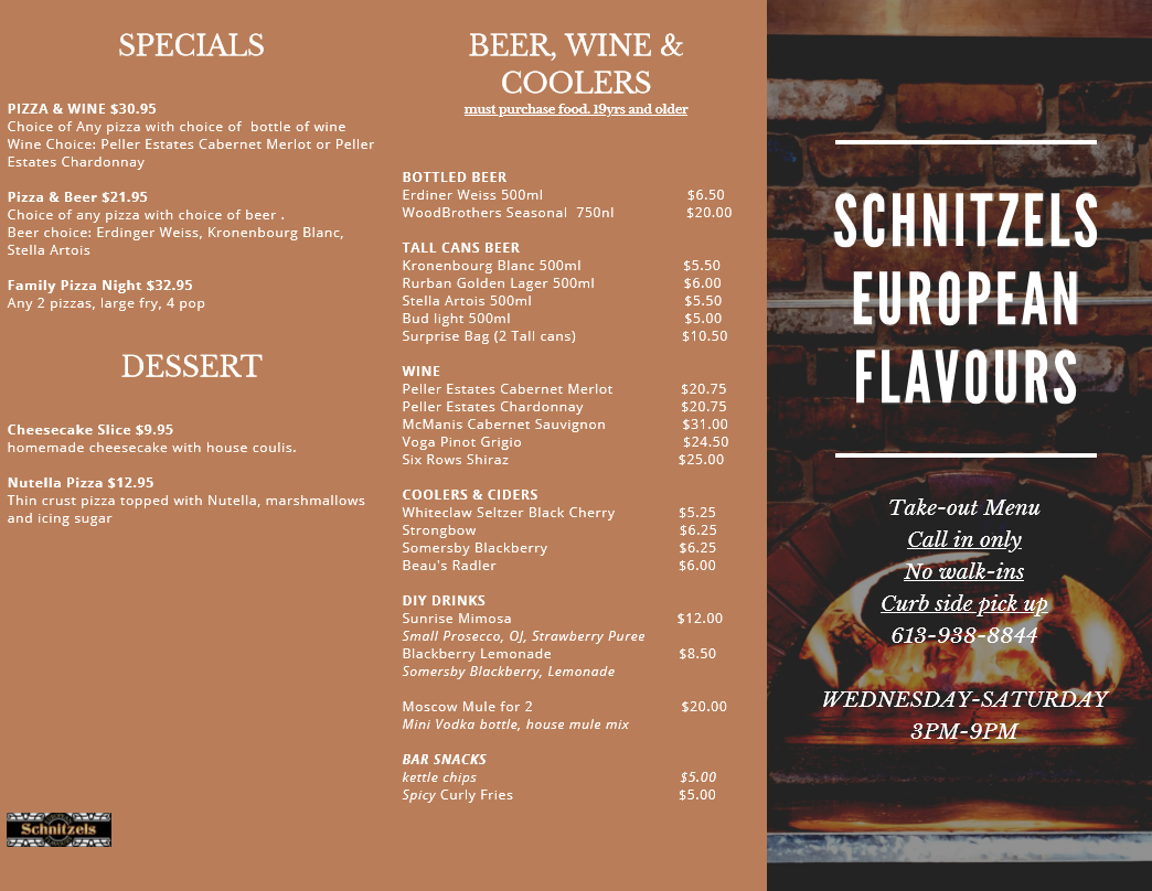 Schnitzels European Flavours | boom 101.9